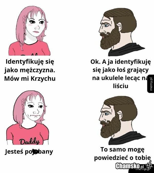 Chamskie obrazki, czarny humor