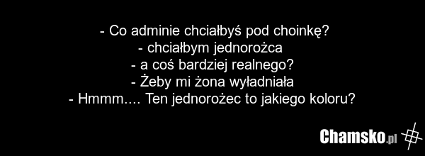 Chamskie obrazki, czarny humor