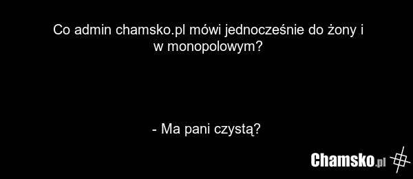 Chamskie obrazki, czarny humor