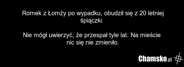 Chamskie obrazki, czarny humor