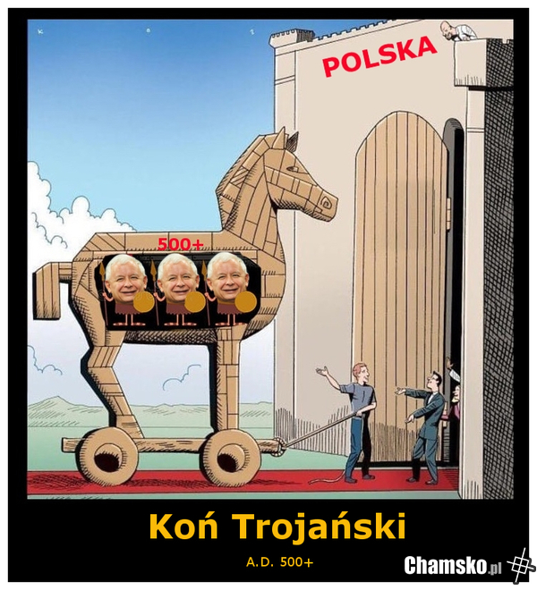 Koń Trojański - chamsko.pl